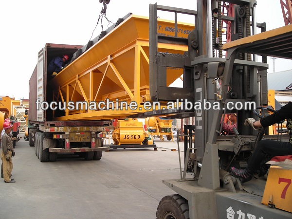 800l Weighing Hopper Aggregate Batcher For Projects, High Quality 800l ...