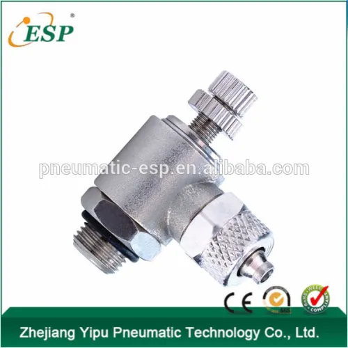 Pneumatic Metal Speed Controller Metal Fittings Mnsr, High Quality Pneumatic Metal Speed ...