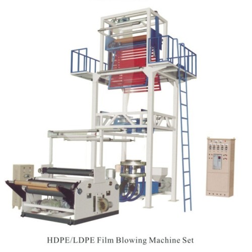 Sj-55 Fm800 Ldpe/hdpe Film Blowing Machine Set, High Quality Sj-55 Fm800 Ldpe/hdpe Film Blowing ...