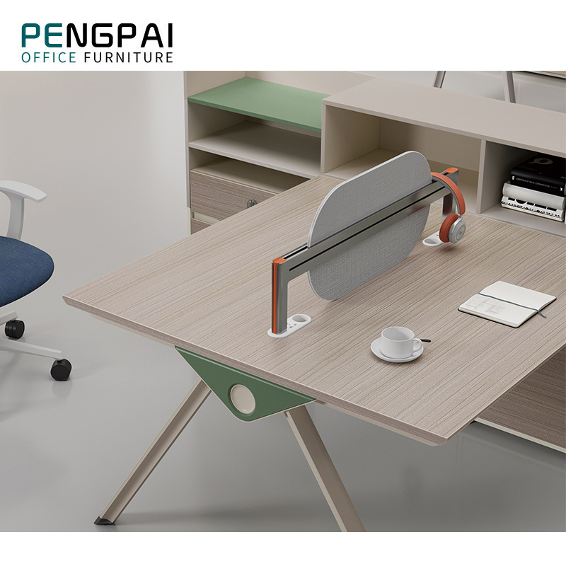 Modern Luxury Wooden 6 Person Office Desks & Modular Workstations, High ...