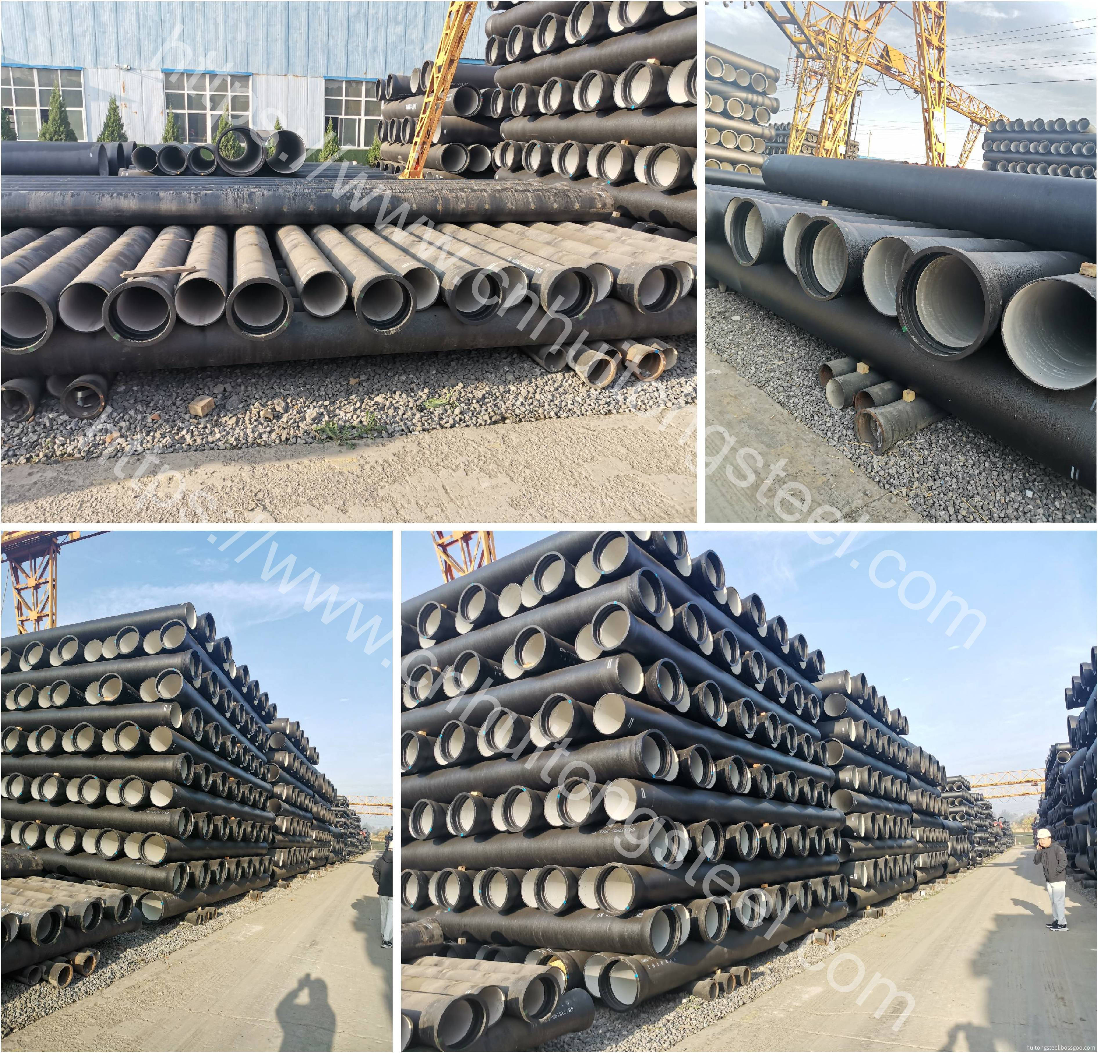 K9 Ductile Cast Iron Pipe For Water System, High Quality K9 Ductile ...