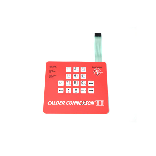Tactile Graphic Overlay Membrane Keyboard, High Quality Tactile Graphic ...