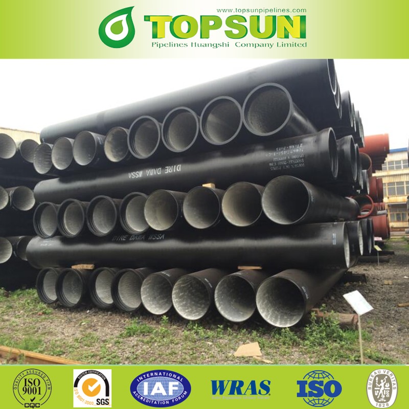 Ductile Cast Iron Pipe K9 Tyton 350mm Ductile Iron Pipe Cement Lined ...