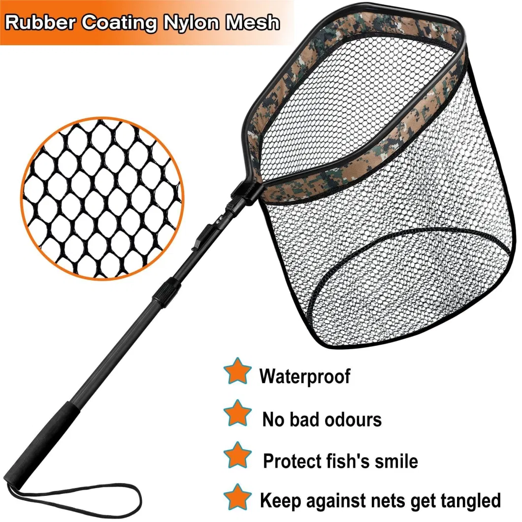 Freshwater Release Foldable Telescopic Steelhead Salmon Bass Trout ...