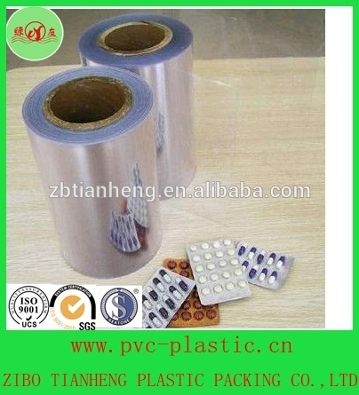 Clear Pharmaceutical Pvc Rigid Film For Blister Packaging, High Quality ...