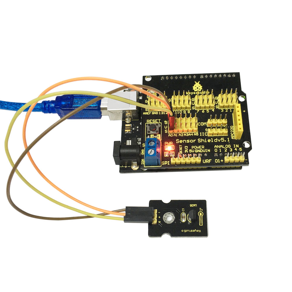 Keyestudio Lm35 Linear Temperature Sensor For Arduino And Micro:bit ...