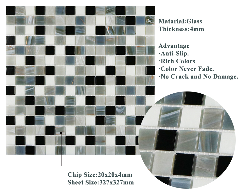 Mosaic Tile Backsplash Mesh Mounted Backing Mosaic Wholesale, High ...