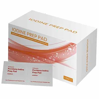 Disposable Medical Povidone Iodine Prep Pad, High Quality Disposable ...
