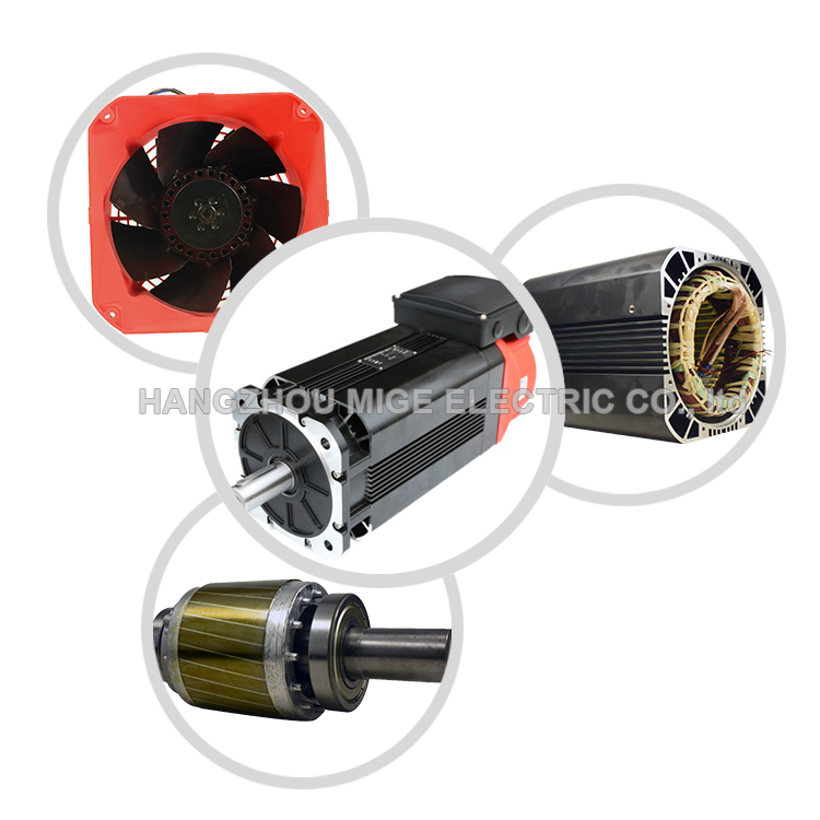 Mige 9.5kw Ac Cnc Spindle Motor, High Quality Mige 9.5kw Ac Cnc Spindle ...