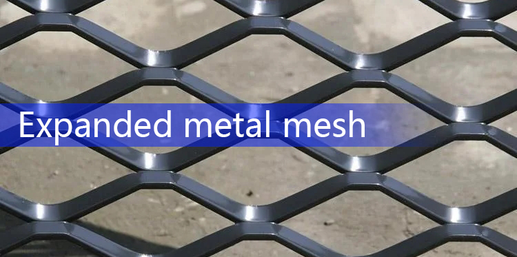 Diamond Aluminum Sheet Expanded Metal Wire Mesh With Galvanization ...