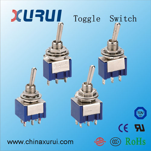 Mini Toggle Switch 3a 250vac / Spst On-off-on Mini Toggle Switch ...