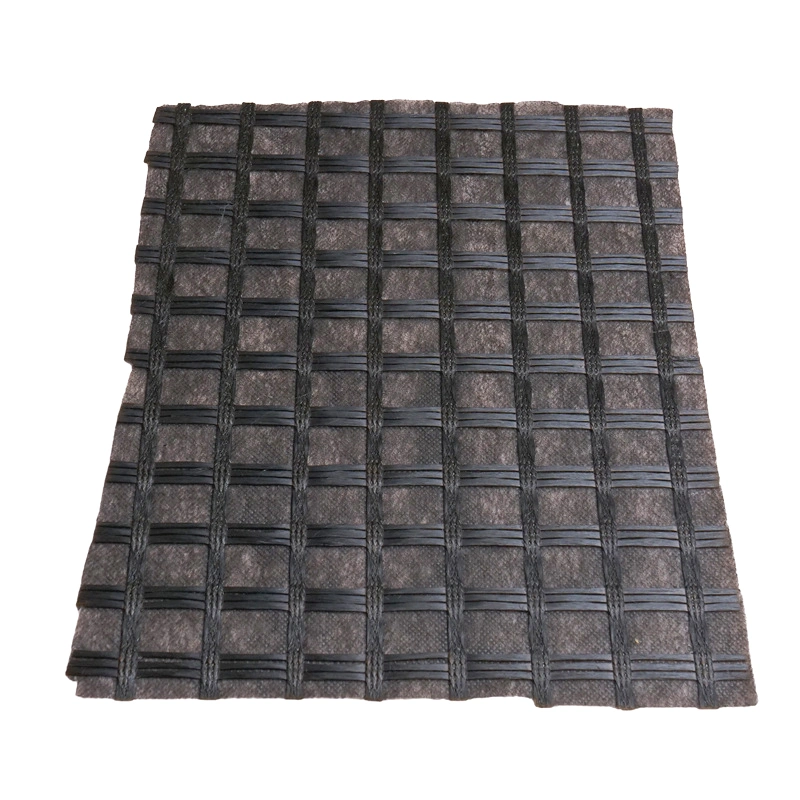 Fiberglass Geogrid Geocomposite Stitched with Geotextile China ...