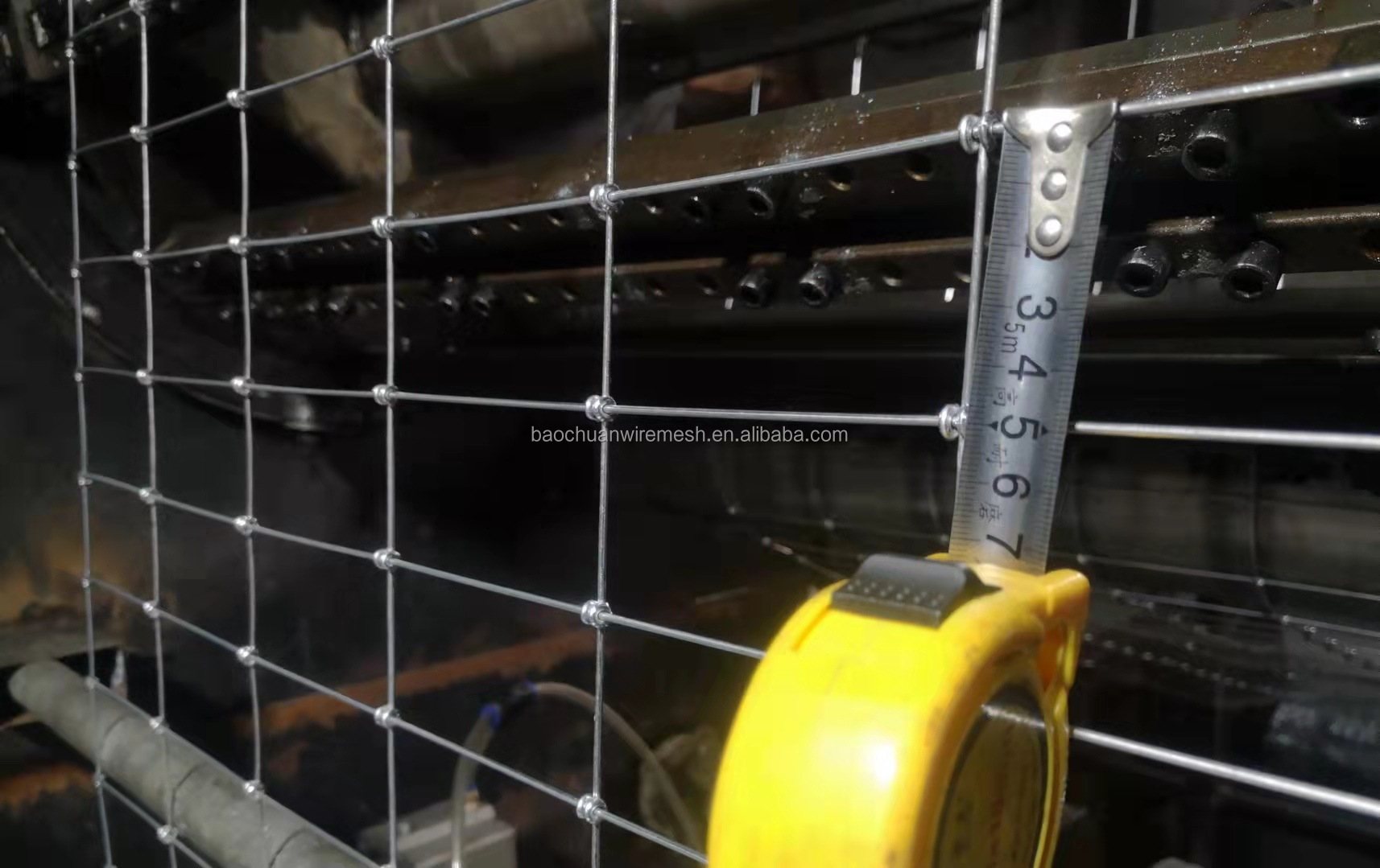 Galvanized Horse Fencing Mesh / Knotted Wire Mesh, High Quality ...