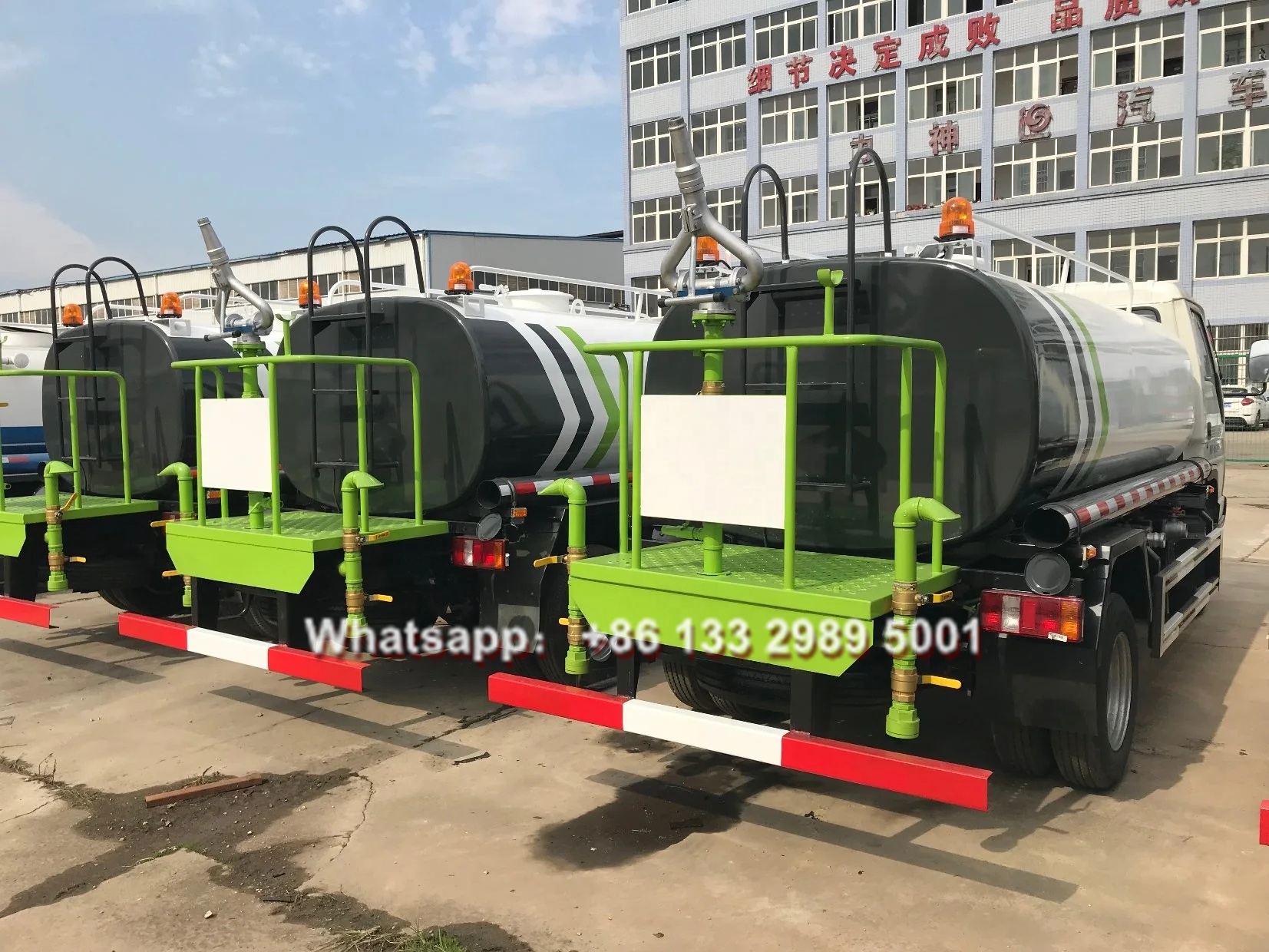 Forland Small 5m3 Water Tanker Spray Truck, High Quality Forland Small ...