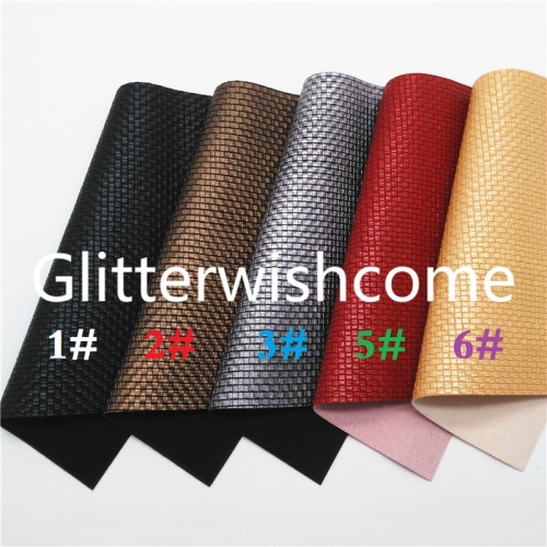 Glitterwishcome 21x29cm A4 Size Vinyl For Bows Weaving Embossed ...