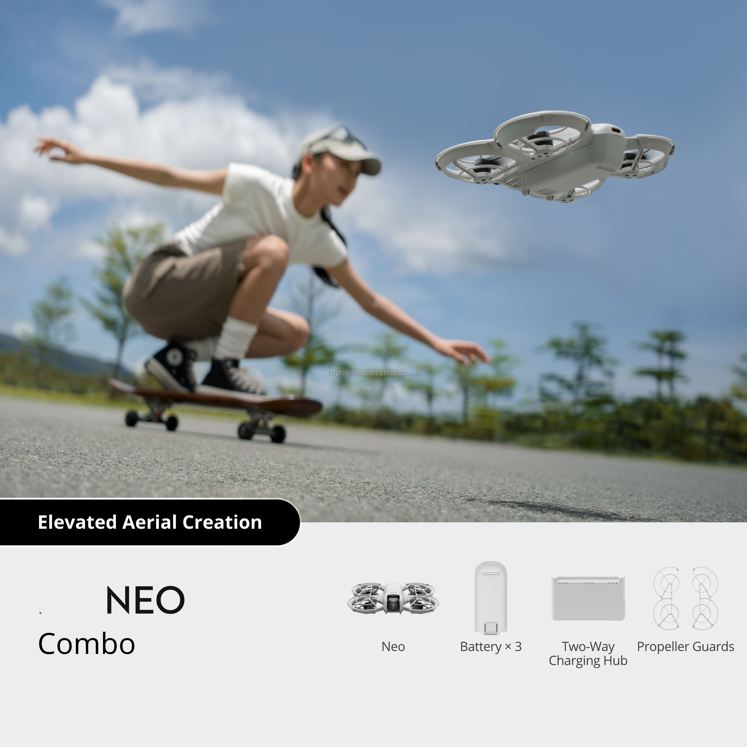 Dji Neo 4k Camera Self-flying Anti-shake Hd Pocket-sized Drone For ...