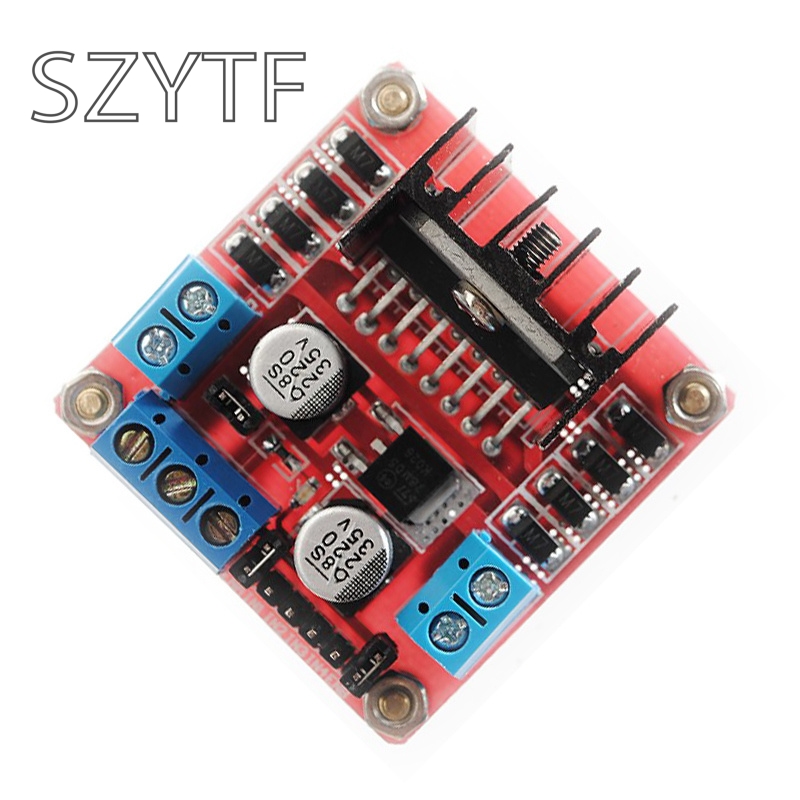 L298n Motor Driver Board Module Dc Stepper Motor Vehicle Intelligent ...