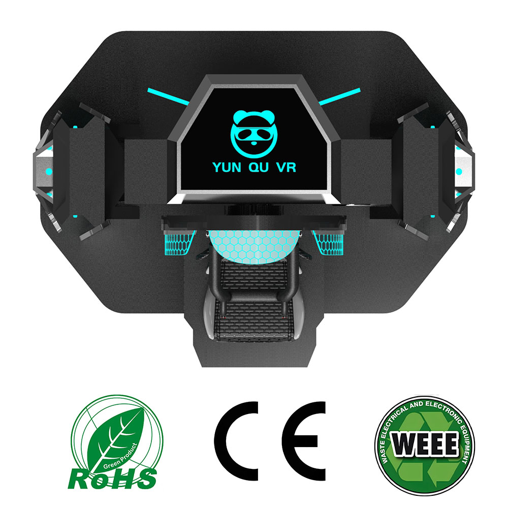 9d Vr Game Machine 1080 Degree Rotation 1 Set Rotation Vr Simulated ...