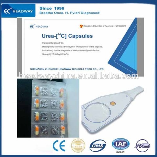 H.pylori C14 Urea Breath Test Collection Card, High Quality H.pylori ...