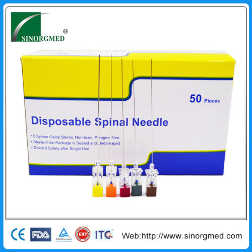 Quincke 22 Gauge Spinal Needles For Medical Use, High Quality Quincke ...