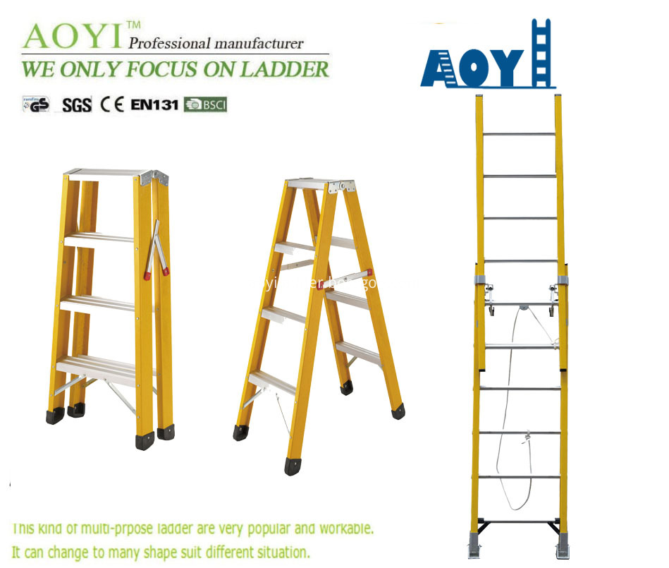 10 Steps Fiberglass Ladder, High Quality 10 Steps Fiberglass Ladder on ...