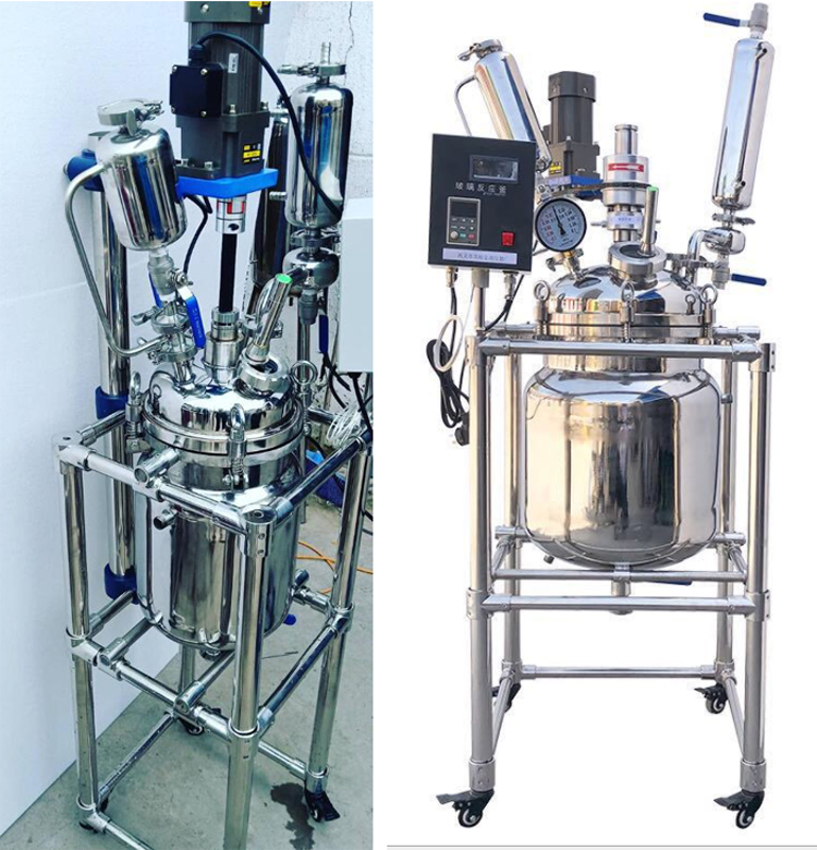 Stainless Steel Vacuum Jacketed Tanks For Heating And Cooling - 100l To ...