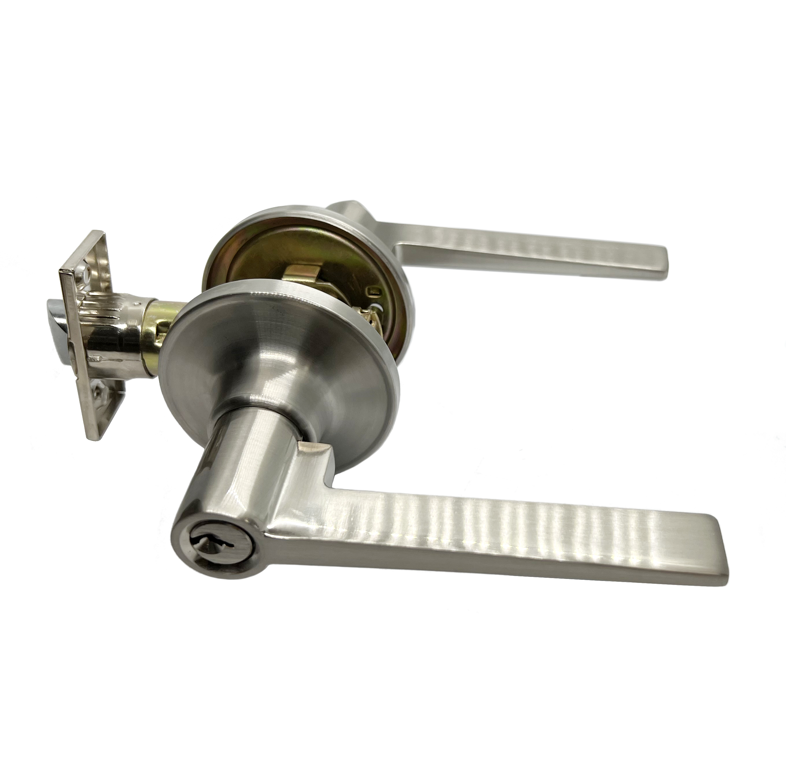 Us Classroom Door Lock Handle Lever Set - Solid Zinc Alloy, High ...