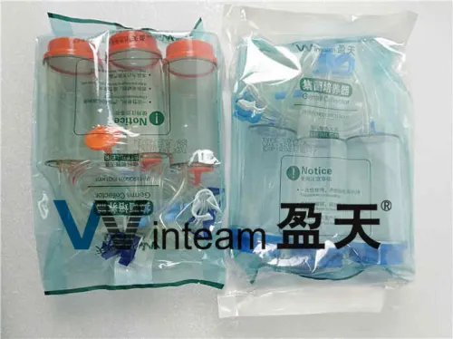 Single Use Closed Sterility Test Canister Chp Ep Jp Usp 100ml For ...