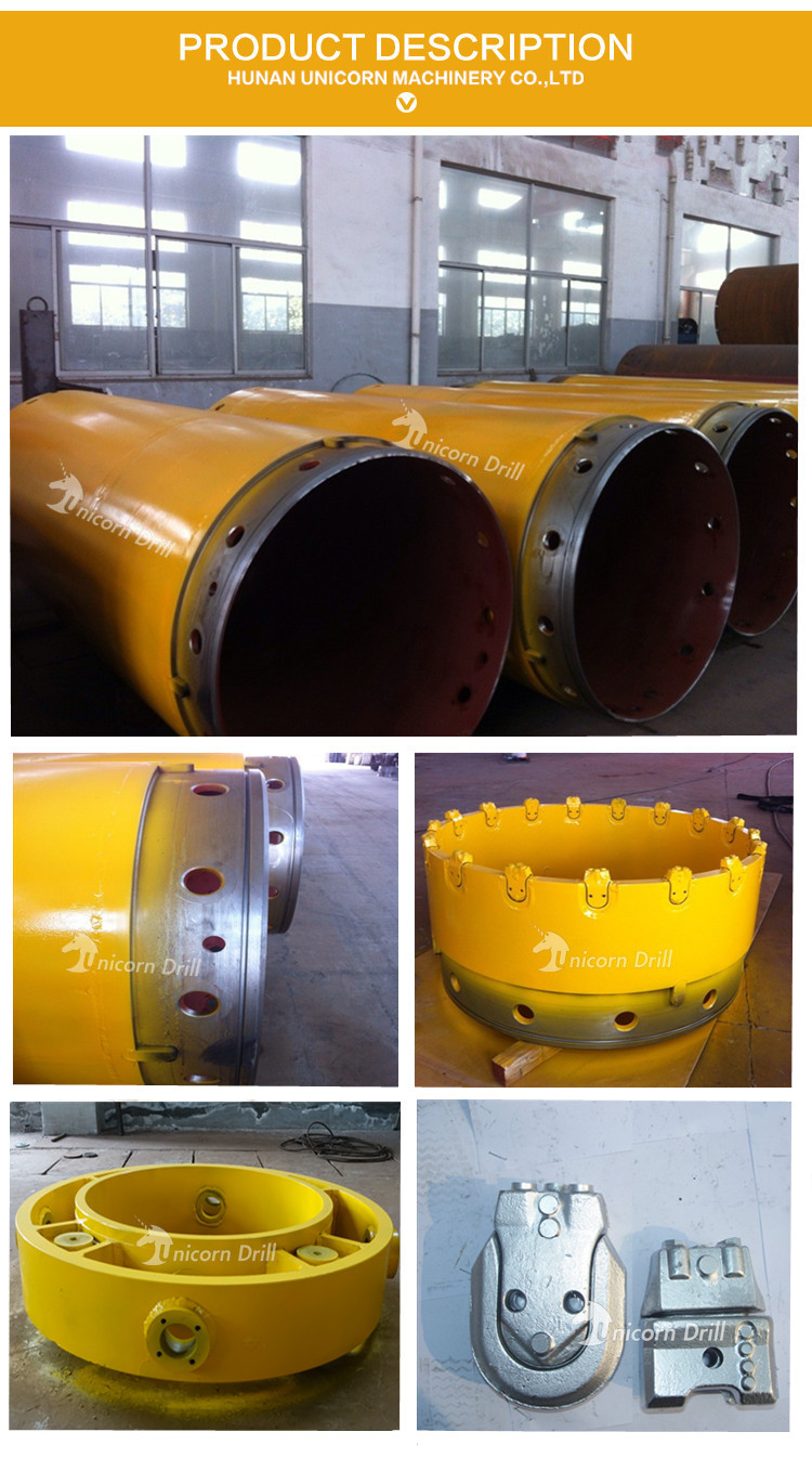 Rotary Borehole Drilling Rigs Spare Parts: Conductor Casing Pipe For ...