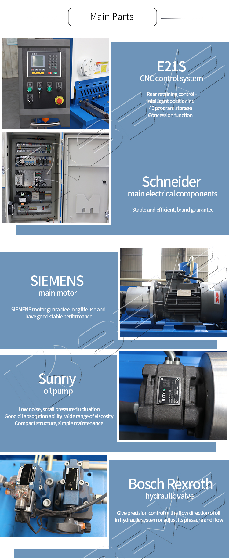 Estun E21s Controller For Guillotine Hydraulic Shear Machines: Advanced ...