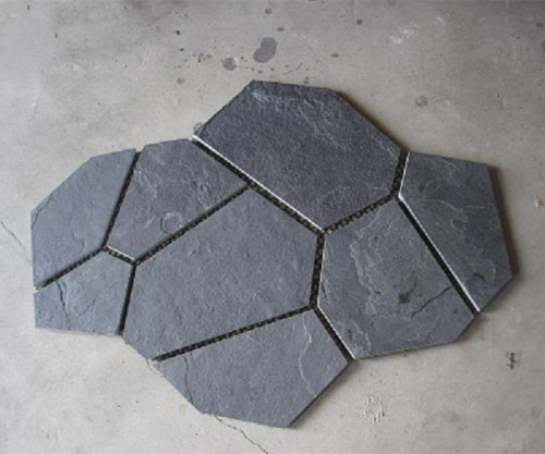 Driveway Natural Stone Black Slate Paver, High Quality Driveway Natural ...