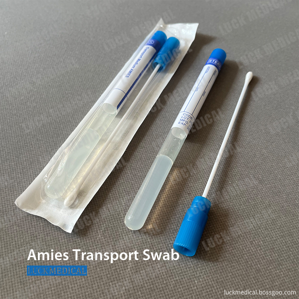 Transport Gel Swab Amies/stuart พร้อมถ่าน คุณภาพสูง Transport Gel Swab ...