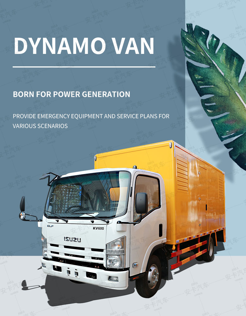 Japanese Isuzu Emergency Power Bank Generator Supply Truck: New Or Used ...