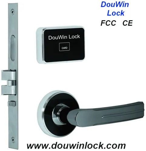 Residential Id Card Key Door Lock, High Quality Residential Id Card Key ...