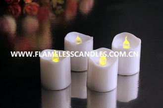Wind-proof Battery Operated Led Plastic Votives , Flameless, High ...