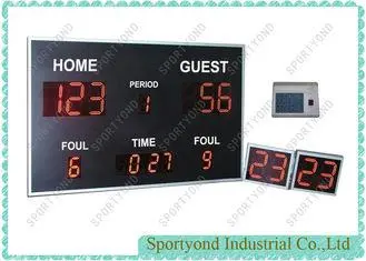 7 Segment Electronic Basketball Scoreboard And Shot Clock D, High ...