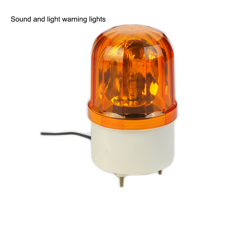Safety Traffic Lights With Buzzer Rotating Flashing Warning Light ...