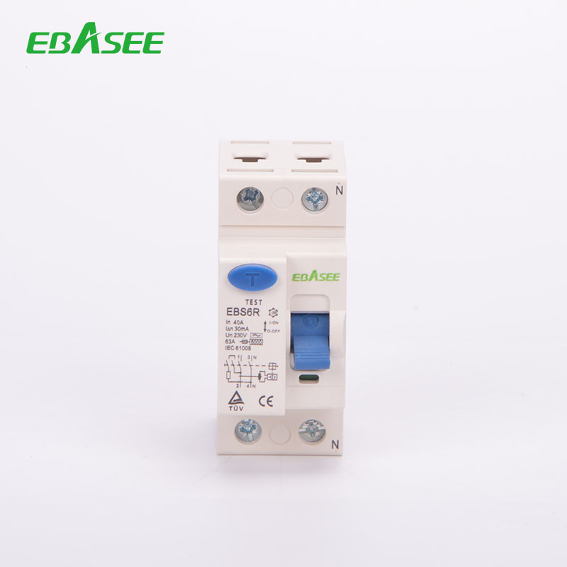 High Quality Ebs6r Rccb Earth Leakage Circuit Breaker - 2 Pole, 4 Pole ...
