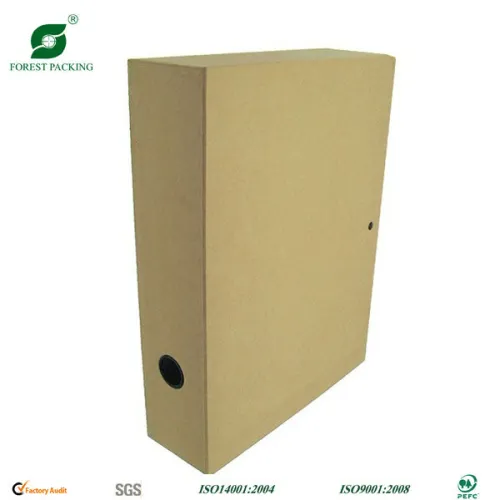 Kraft Paper File Folder Box, High Quality Kraft Paper File Folder Box ...