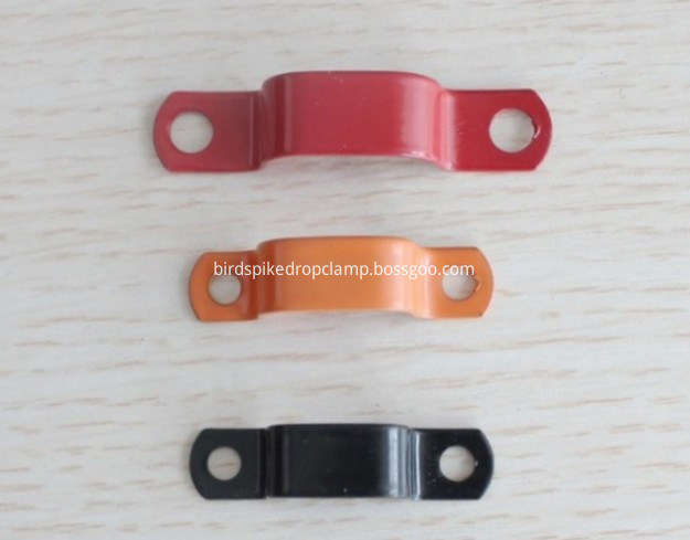 Lszh Coated White Saddle Copper Fire Clips, High Quality Lszh Coated ...