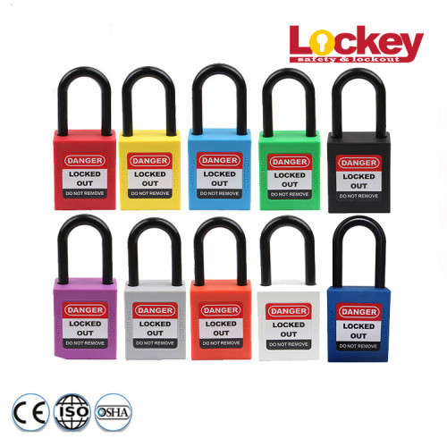 Electrical Nylon Shackle High Security Padlock, High Quality Electrical ...