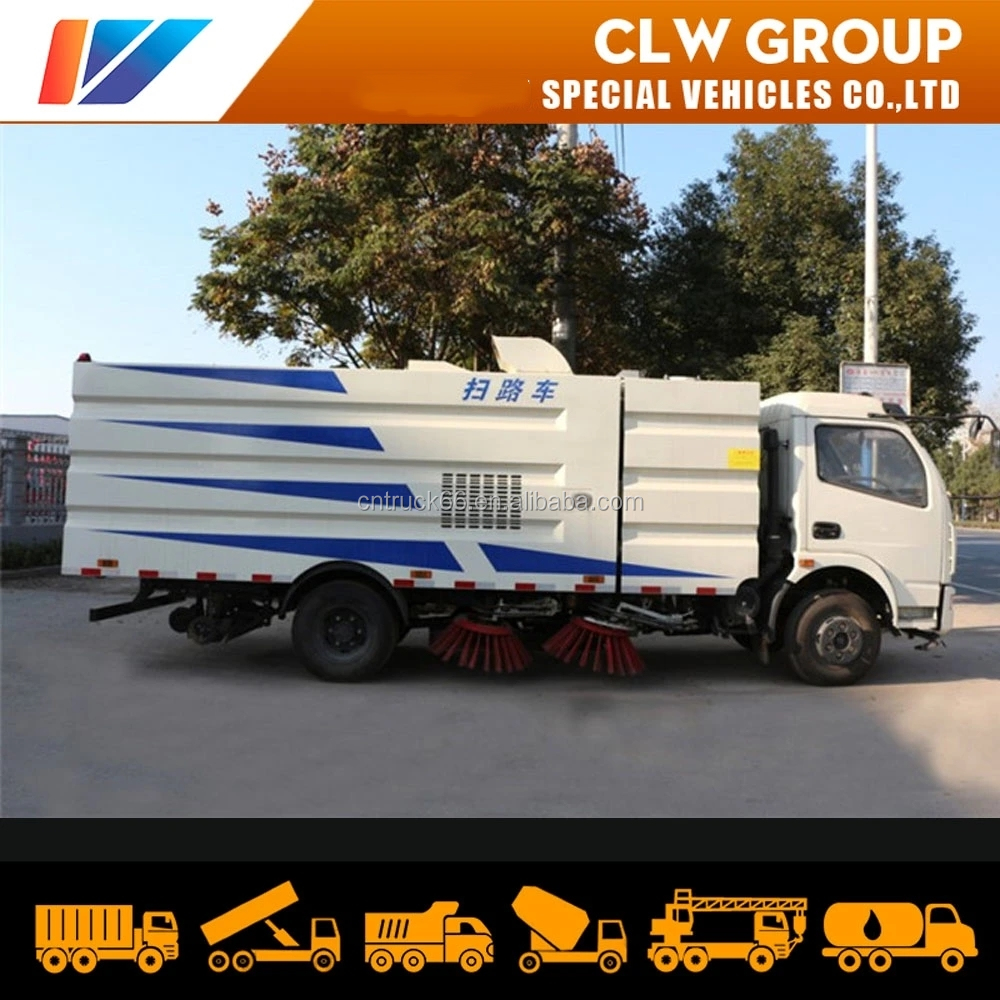 China Manufacturer Sweeping Equipment Street Sweepers Truck With 7m3 ...