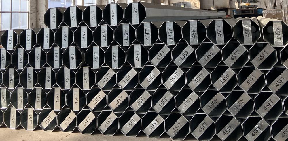 Philippines Nea Standard 45ft Octagonal Distribution Pole, High Quality ...