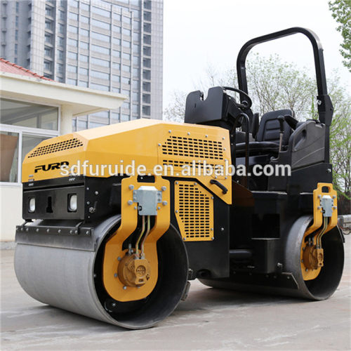 Tandem Vibratory Compactor Road Roller For Asphalt Pavement, High ...