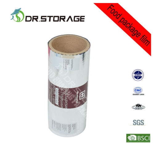 กาแฟ Opp20/al7 / Lldpe50-60 พลาสติกอาหารยืดหยุ่นบรรจุฟิล์มสำหรับดูด ...