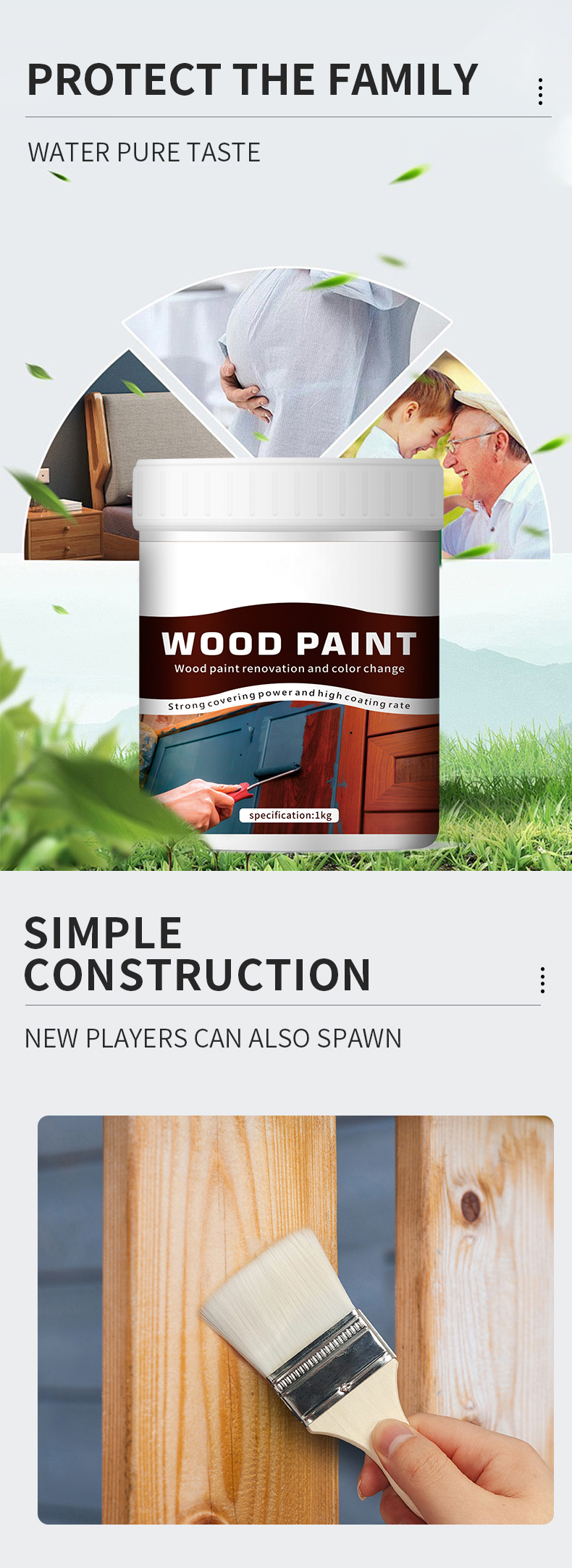 Water-based Wood Repair Paste For Floor Furniture, High Quality Water ...