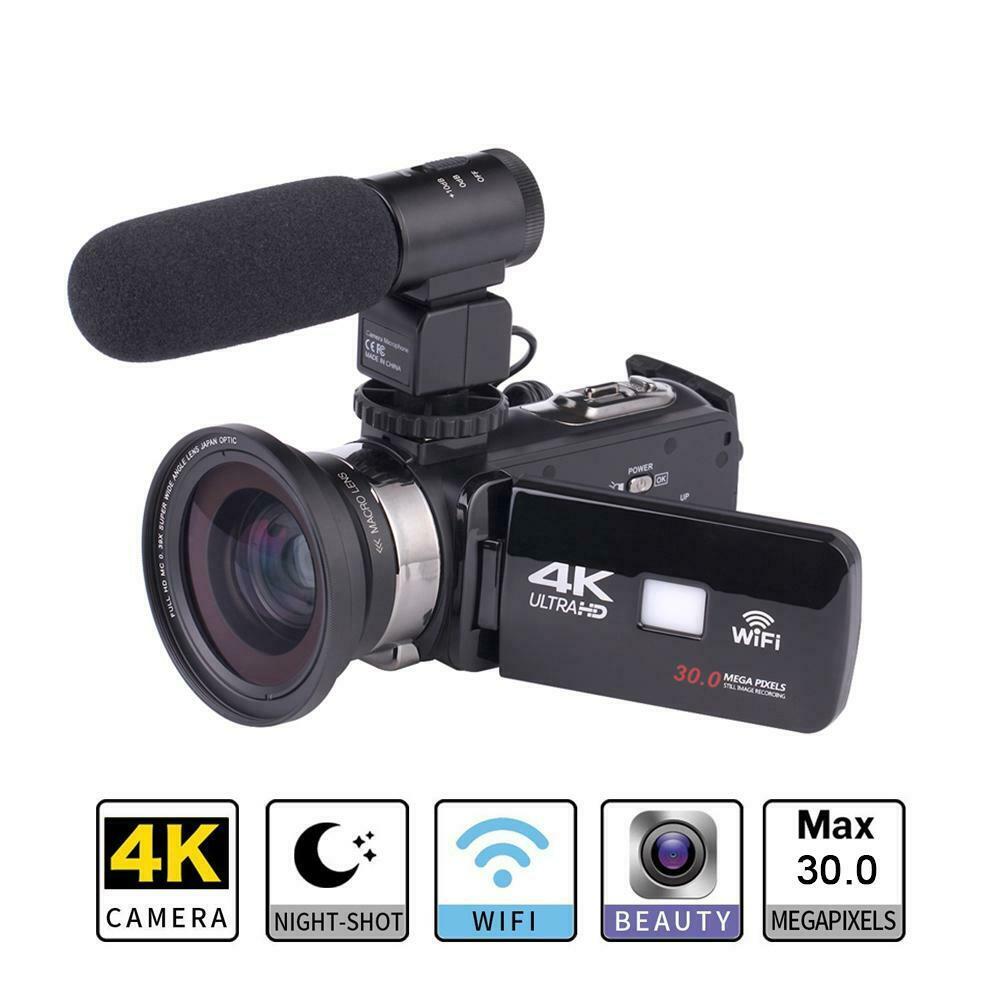 4k 30fps 48mp Wifi Vlogging Camera With 3 Inch Touch Screen, High ...