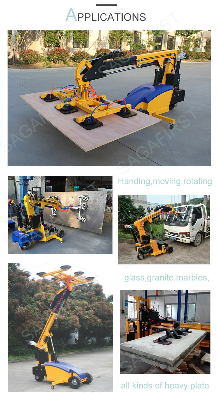Hydraulic System Vacuum Slab Lifter Robot, High Quality Hydraulic ...