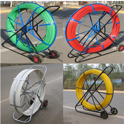 Copper Tracer Wire Detectable Duct Rodders& Fiberglass Cable Pusher ...