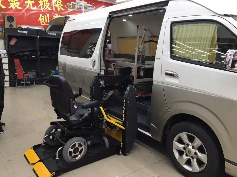 Electric Hydraulic Patient Transfer Lift For Vehicles - 300kg Capacity ...